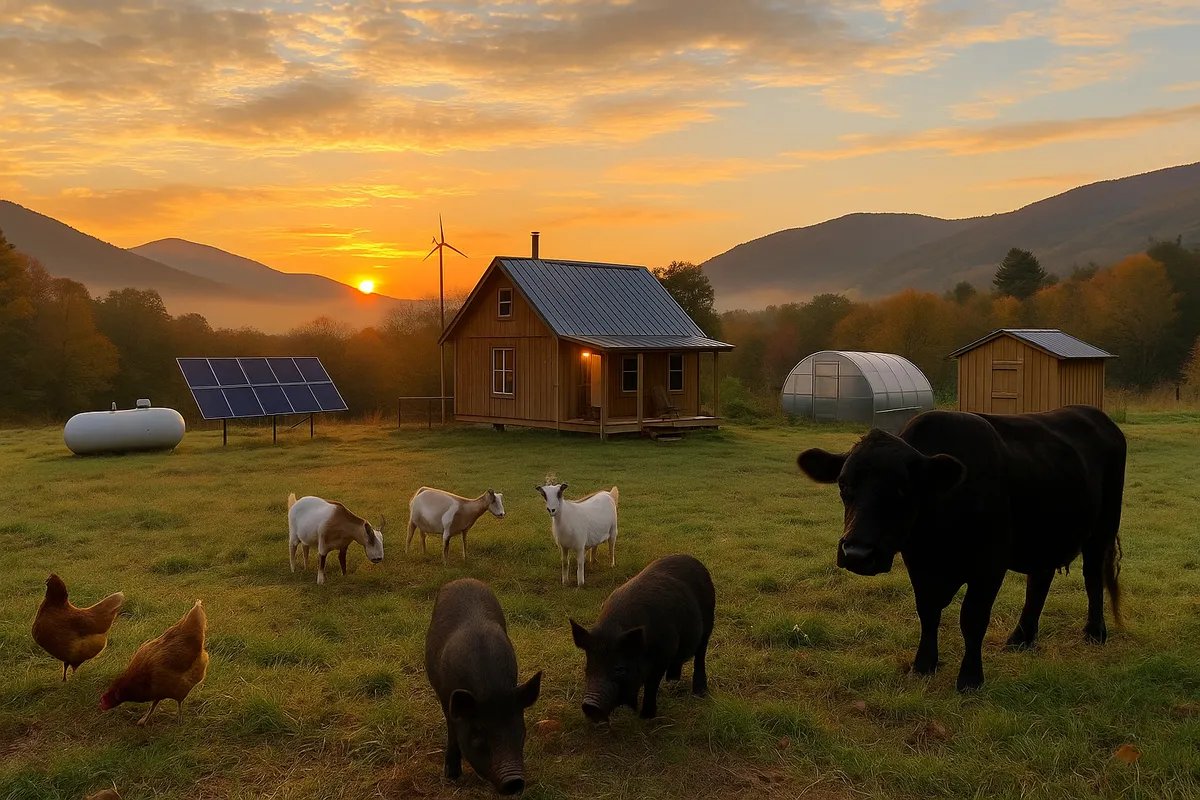 How Much Land Does Is REALLY Take To Feed A Family Of 4?