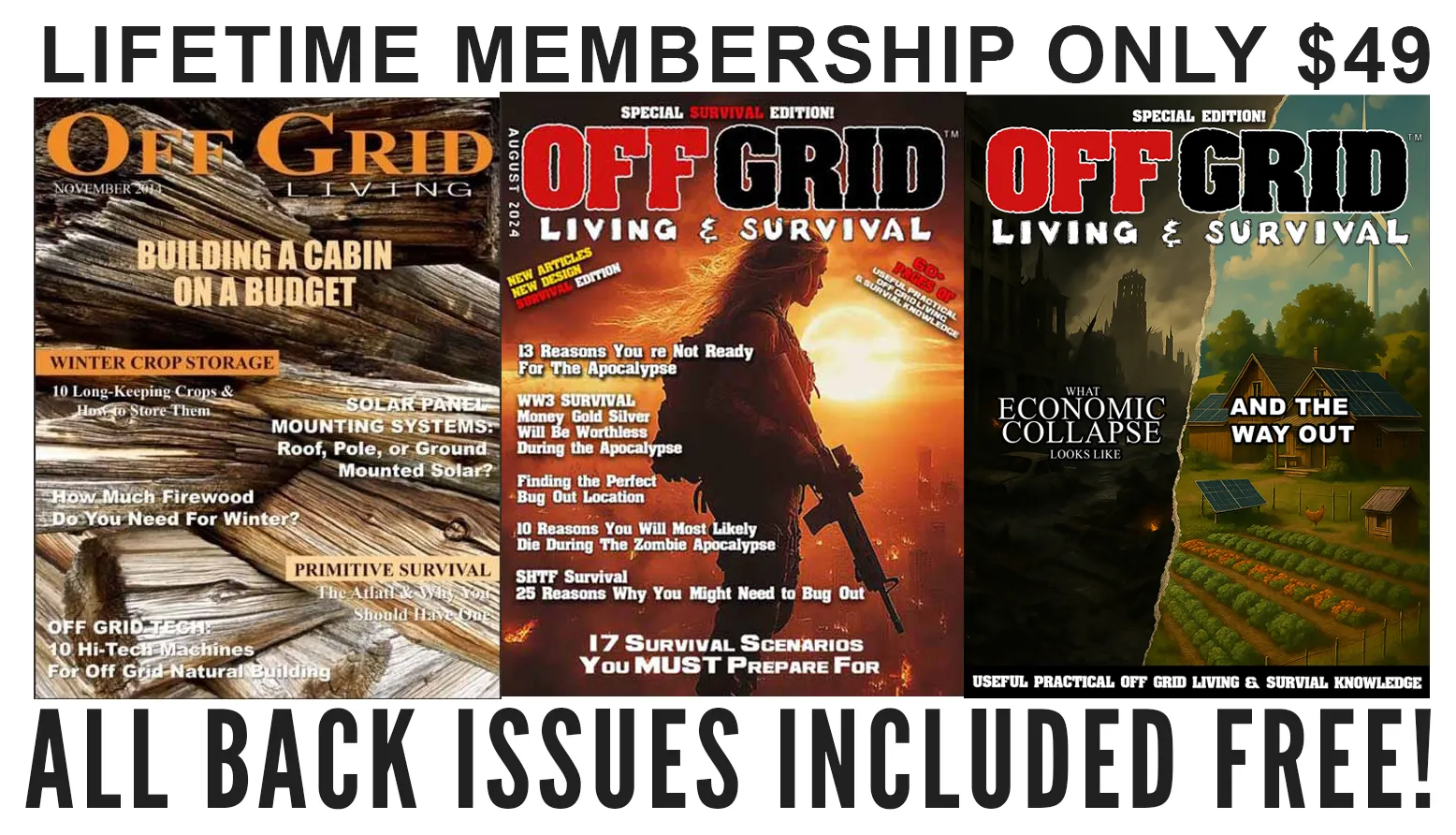 Off Grid Living Survival